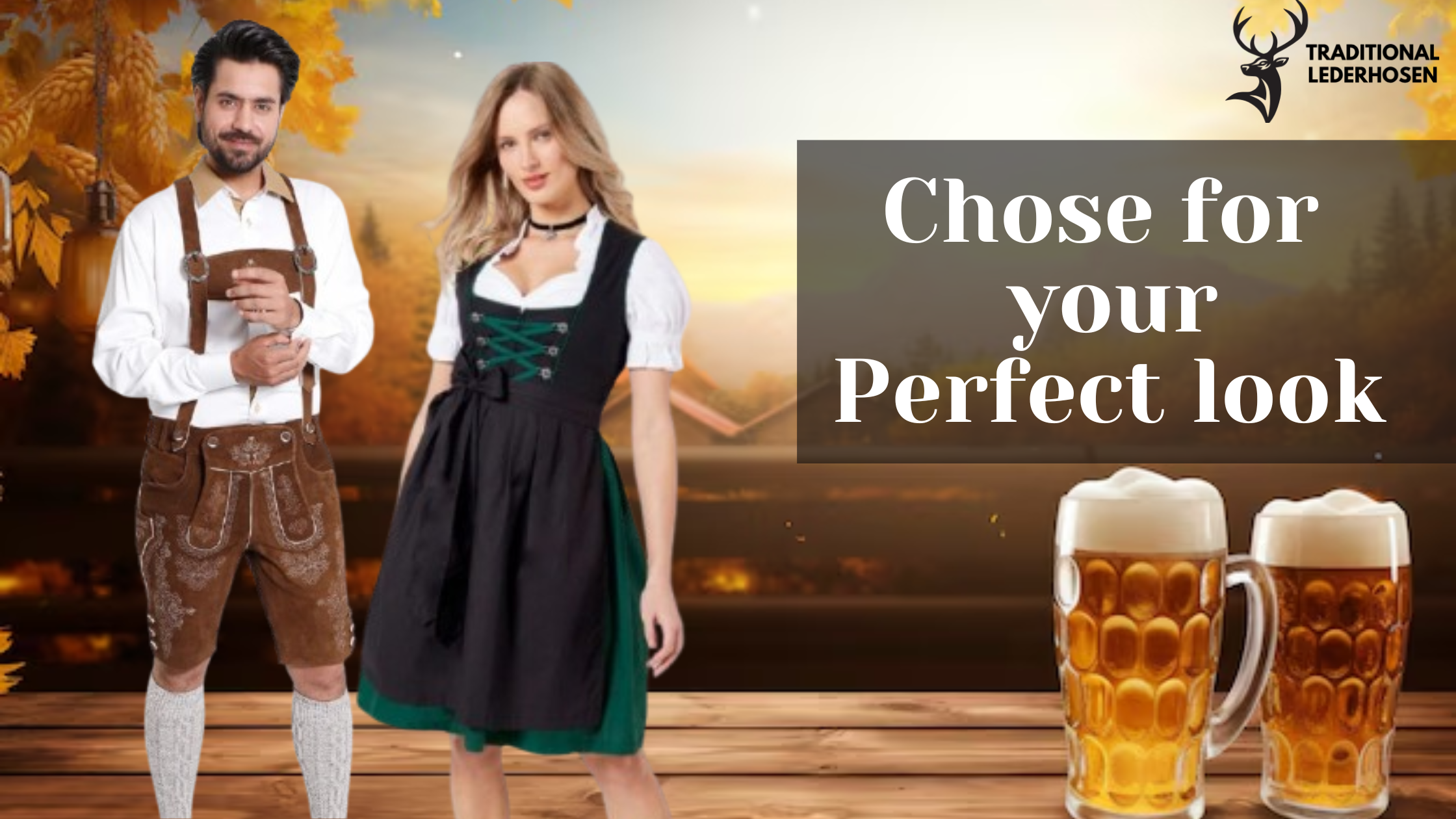Oktoberfest Dress: Ideal Look for Oktoberfest – Traditional Lederhosen