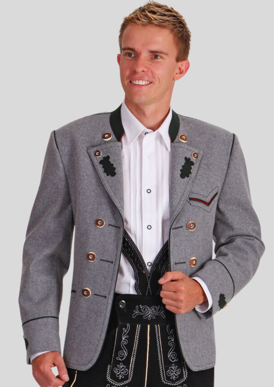 Trachten Jacket Men – Authentic Bavarian Style | Free Shipping ...
