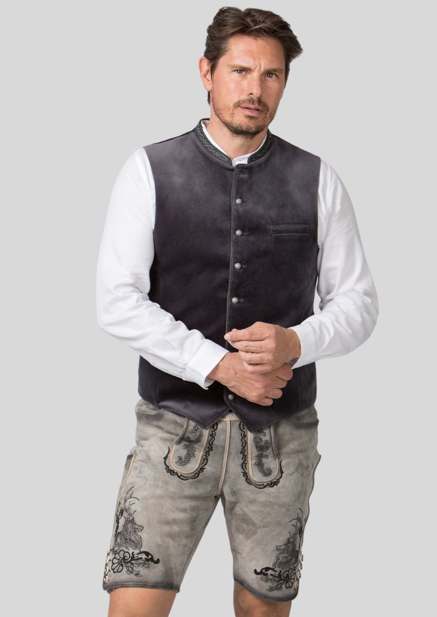Buy Authentic Trachten Vest | Oktoberfest & Bavarian Style ...
