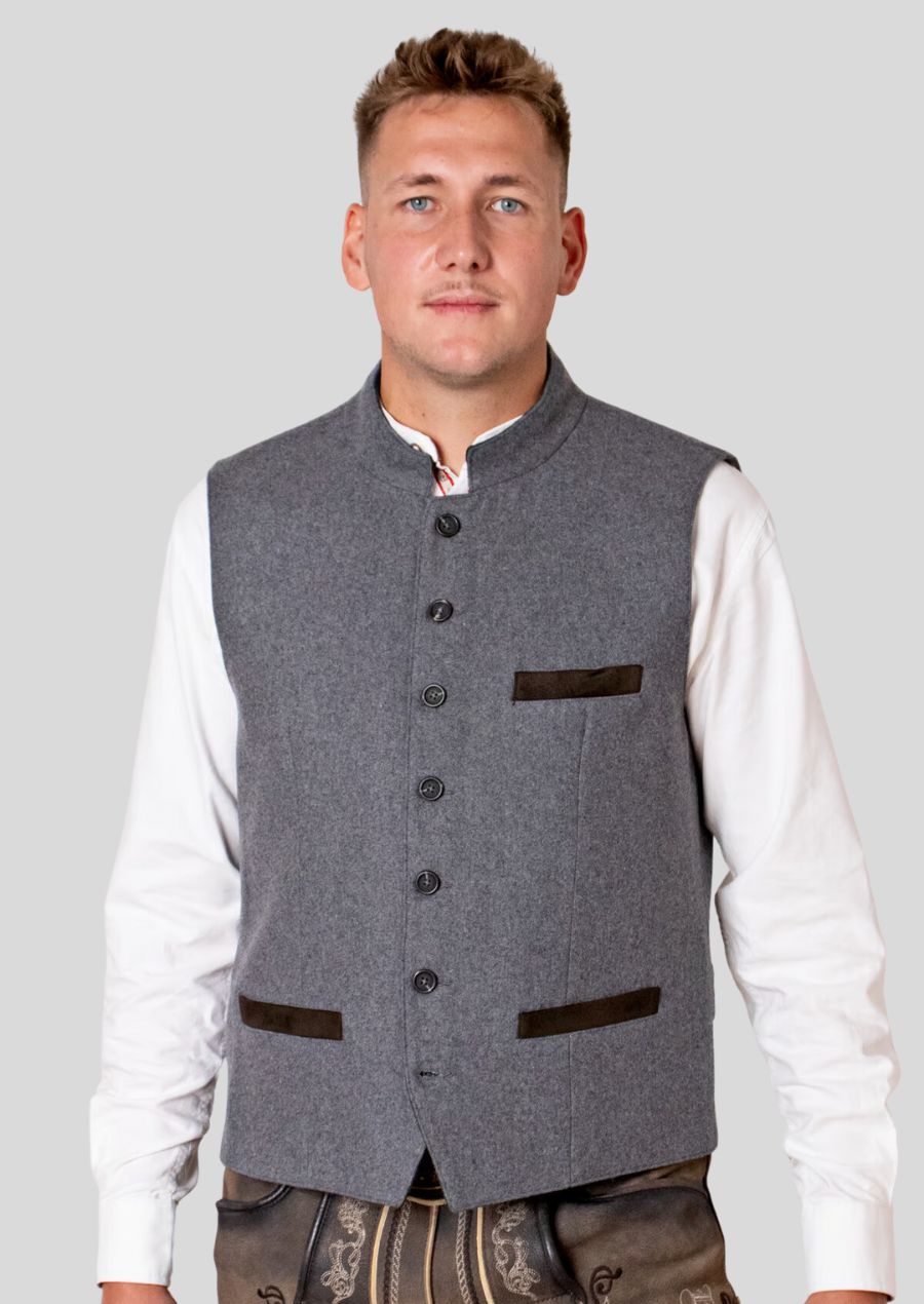 Heritage Oktoberfest Vest – Authentic Alpine Design – Traditional ...