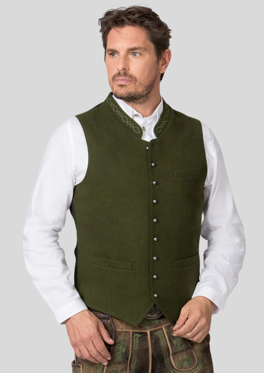 Buy Authentic Trachten Vest | Oktoberfest & Bavarian Style ...